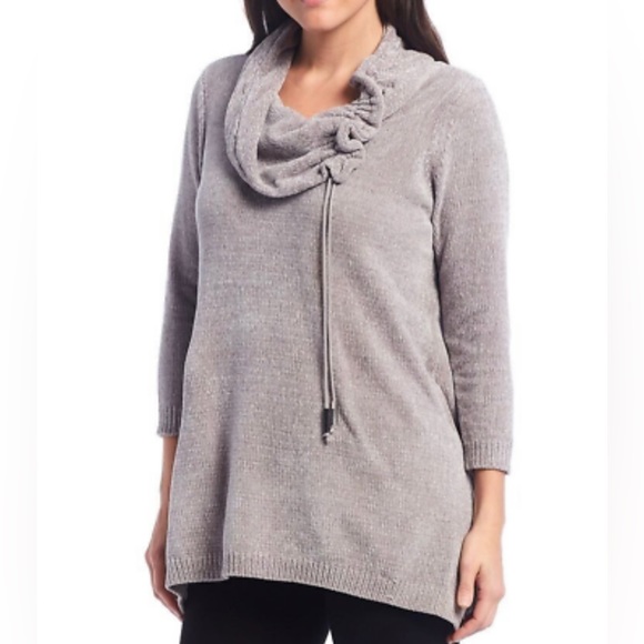 Ali Miles | Sweaters | Nwt Ali Miles Super Cozy Chenille Cowl Neck ...